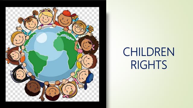 Module 01 introduction to child rights | PPTX