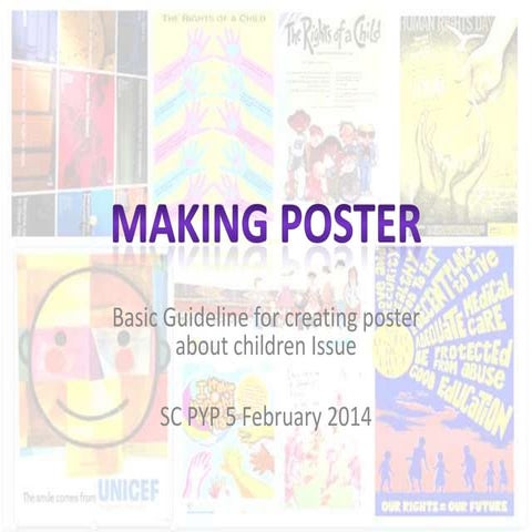 Basic Guideline to Create Poster about Children Rights Issue | PPTX ...