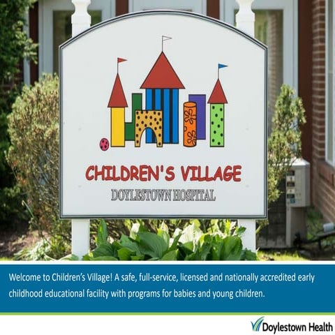 Children's Village | Doylestown Health | PPTX