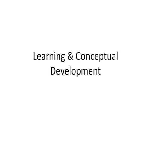 Childrens Learning | PPTX