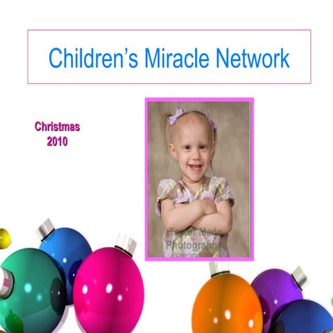 Children's miracle network | PPT