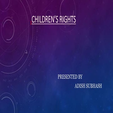 Children’s rights | PPT