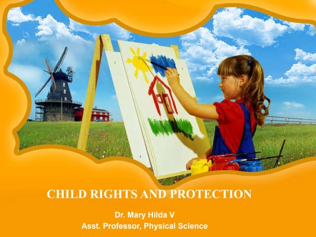 Module 01 introduction to child rights | PPTX