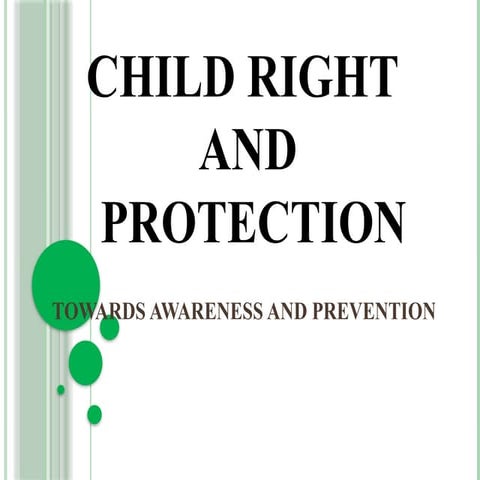 Definition: Child protection refers to measures and structures designed ...