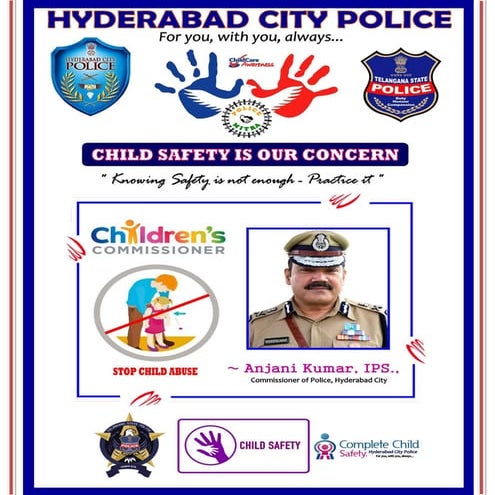 Child Safety Book By Shri.Anjani Kumar ji, IPS., The Commissioner of ...
