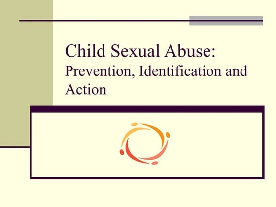 Sexual abuse awareness | PPT