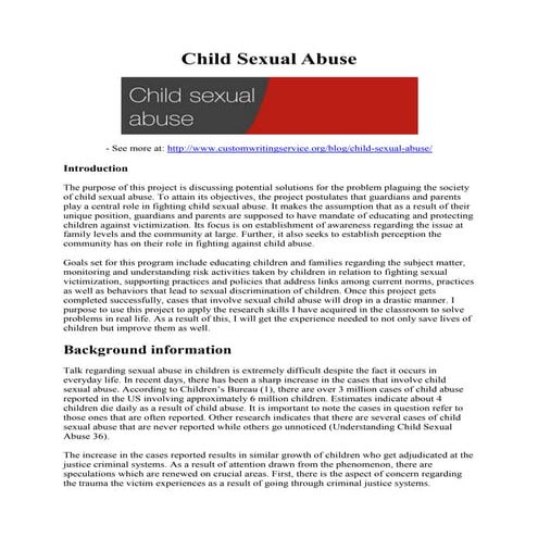 A study uncovering abuse, neglect and exploitation | PPTX