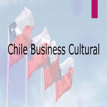Chile business cultural | PPT
