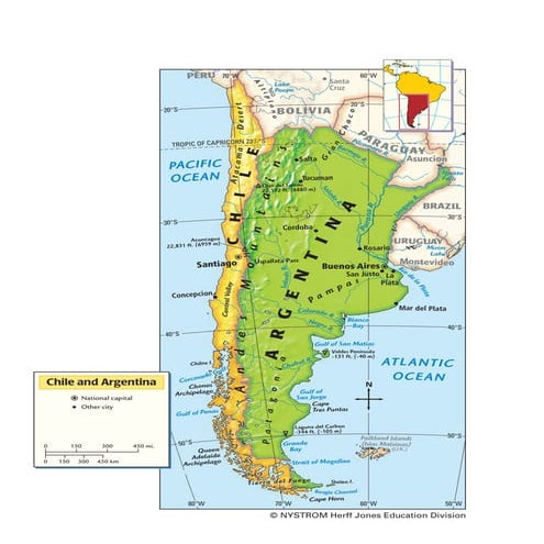 Chile map | PDF