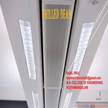 Chilled beam | PPTX