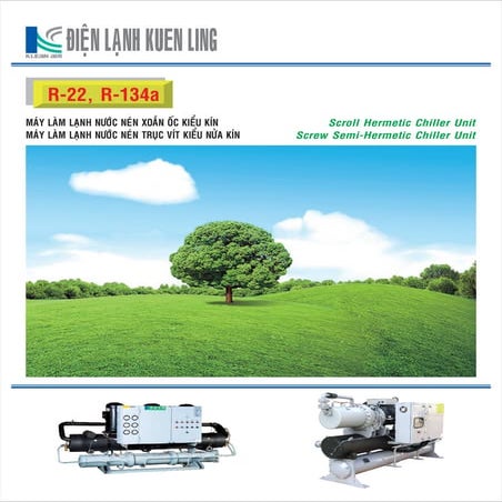 Chiller lạnh nước giải nhiệt nước | PDF