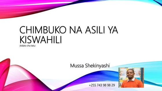 Lahaja za kiswahili kwa ujumla | PDF