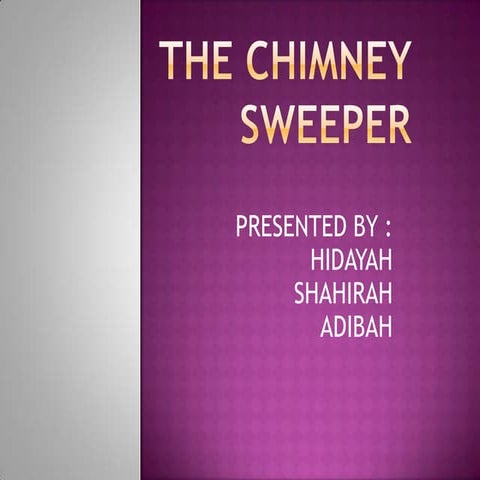 Chimney sweeper | PPT