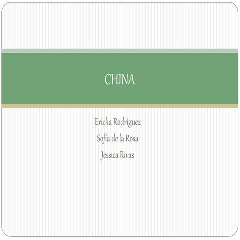 China Powerpoint Country | PPT
