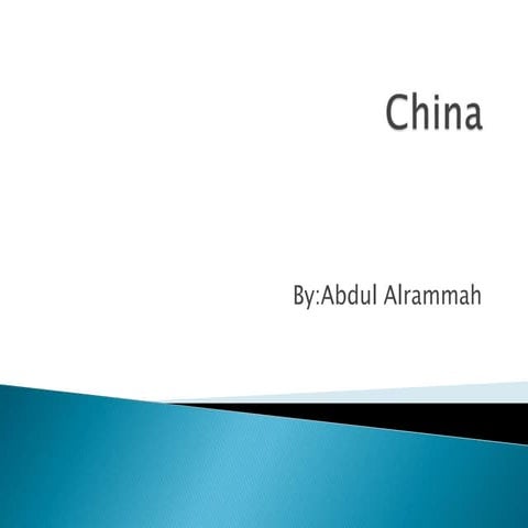 China | PPT