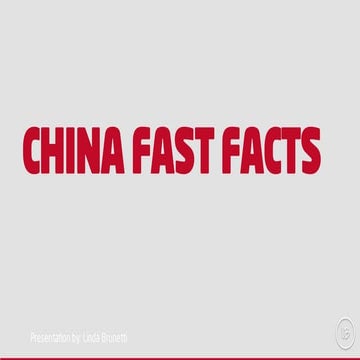 China - Online Fast Facts | PDF