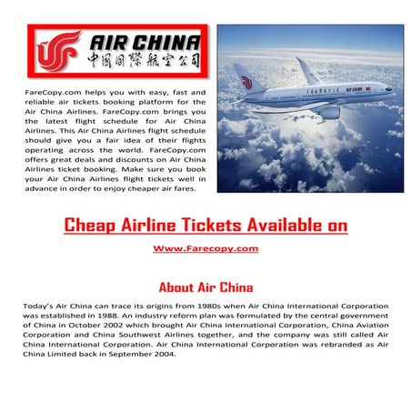 China airline-information-by-farecopy | PDF