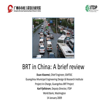 BRT in China: A brief review | PDF