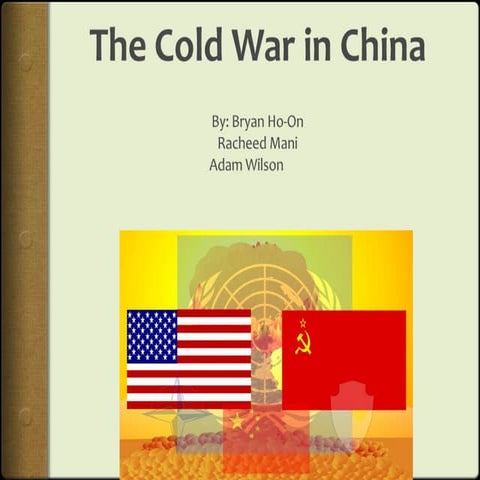 China cold war-1 | PPTX
