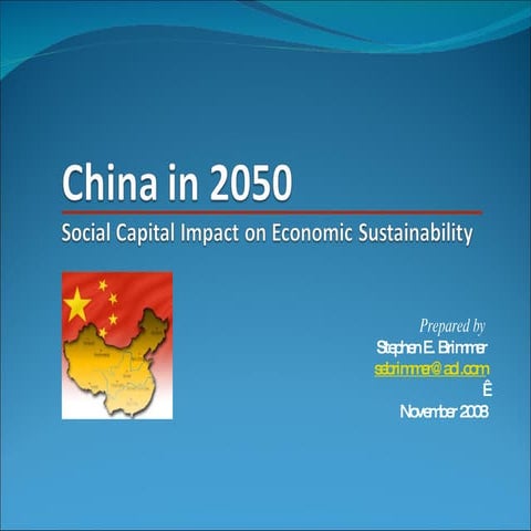 China 2050 | PPTX