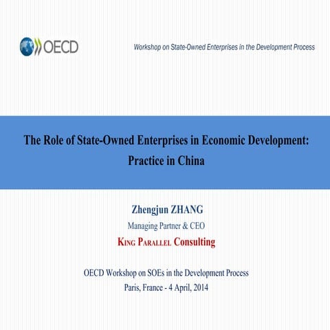 Role of state-owned enterprises in economic development in China ...