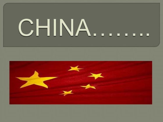 All About China V | PPT