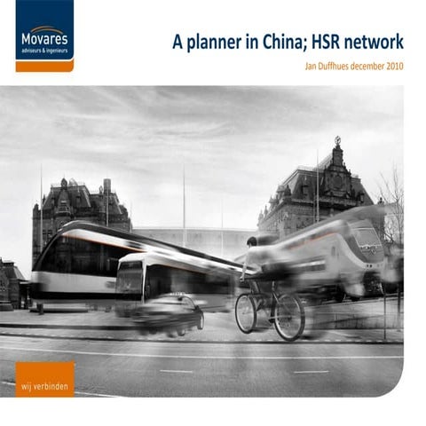 China - the HSR network | PPTX
