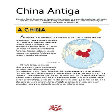 China Antiga | DOCX