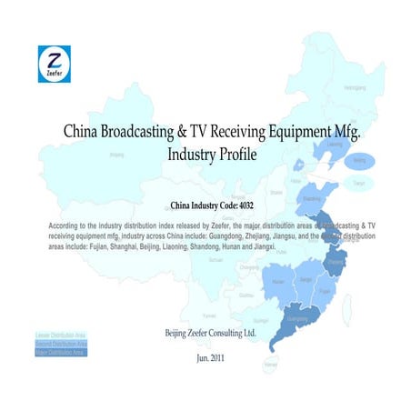 China broadcasting tv equipment mfg. industry profile cic4031 sample ...