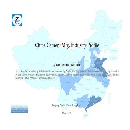 China cement mfg. industry profile cic3111 sample pages | PDF ...
