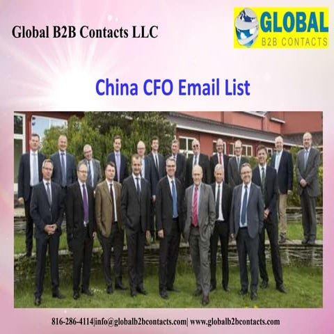 China cfo email list | PPT