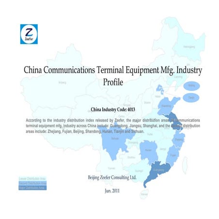 China communications terminal equipment mfg. industry profile cic4013 sample pages | PDF ...
