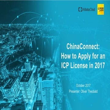 China Connect Webinar: ChinaConnect: How to Apply for an ICP License in ...