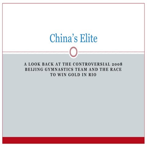 China documentary | PPT