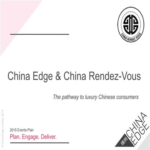 China Edge and China Rendez Vous 2015 | PDF