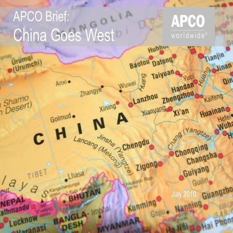 China goes West | PPTX