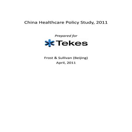 China healthcare overview | PDF