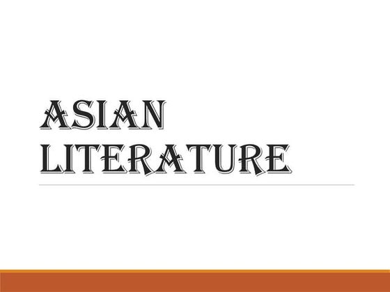 Chinese literature ppt | PPTX | Buddhism | Religion & Spirituality