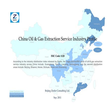 China oil gas extraction service industry profile isic1120 sample pages ...