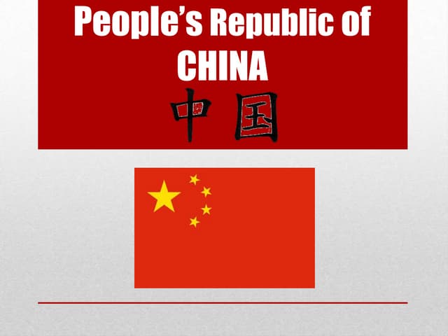 Chinese Culture | PPTX