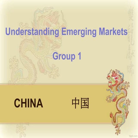 China presentation final section 1 | PPTX