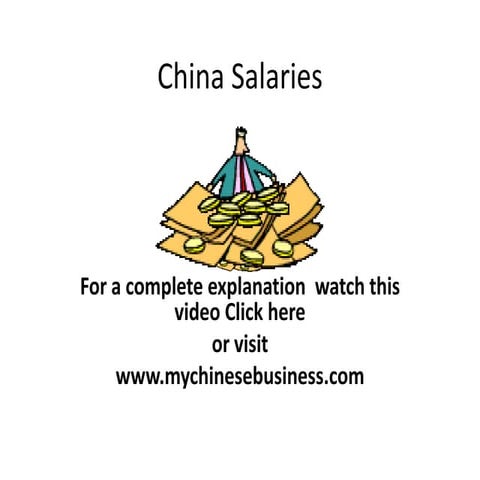 China salaries, china salary | PPTX