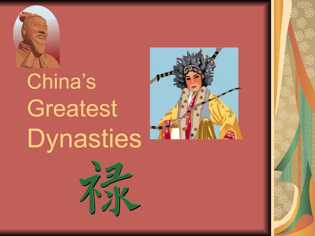 Qin & Han Dynasty | PPTX