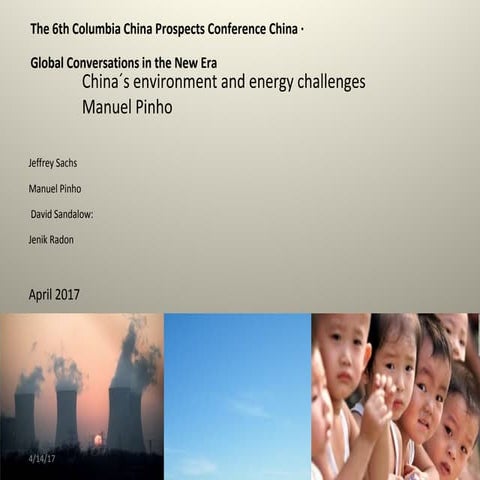China energy and environmental challenges | PPT