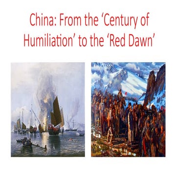 China - From the Century of Humiliation to the Red Dawn.pptx ...