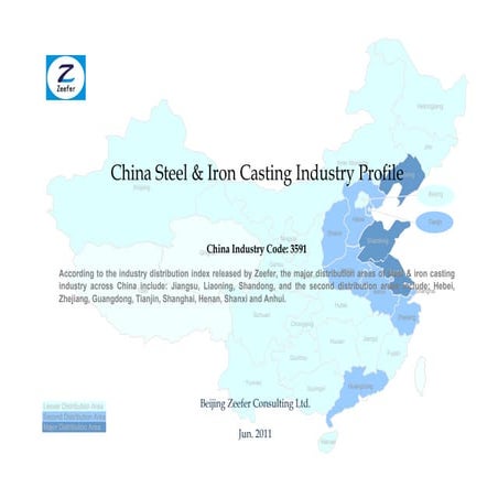 China basic iron steel industry profile isic2710 sample pages | PDF
