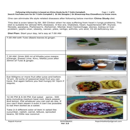 China studydiet | PDF