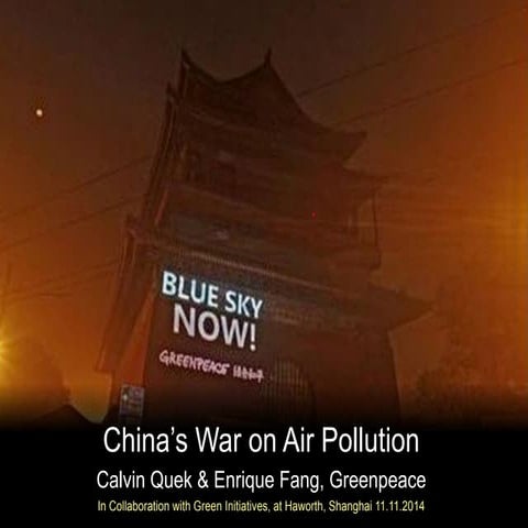 Chinas Environmental Policy and War on Air Pollution | PDF