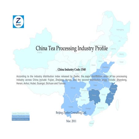 China tea processing industry profile cic1540 sample pages | PPT