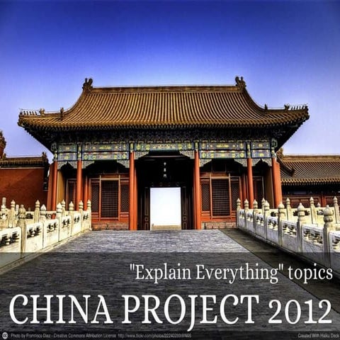 China topics 2012 | PPTX